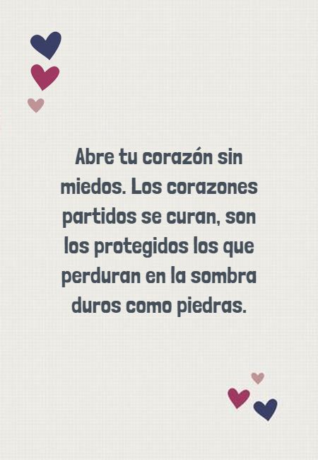 Corazones Con Frases De Amistad