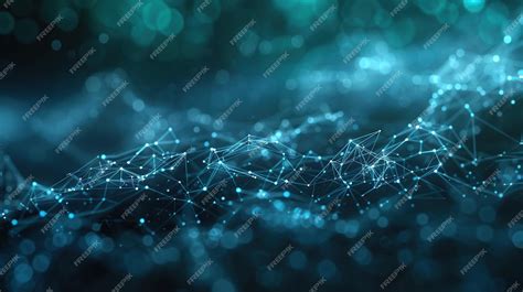 Premium Photo Abstract Technology Background Network Connection Structure