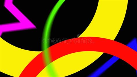 Animated Transition Geometric Shapes With Many Colors Stock Footage Video Of Motion Liquid