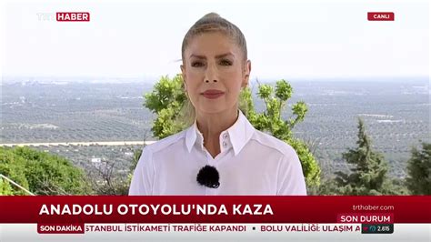TRT Haber Canlı on Twitter Anadolu Otoyolu nda LPG yüklü tanker yan yattı Kaza sonucunda