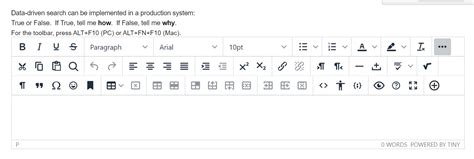 Solved Data Driven Search Can Be Implemented In A Production