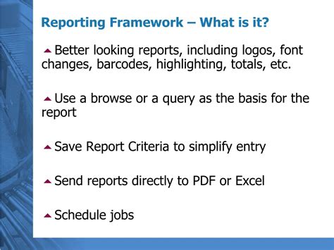 Ppt Qad Reporting Framework Powerpoint Presentation Free Download