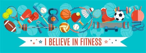 Premium Vector Poster With Sport And Gaming Equipment Vector