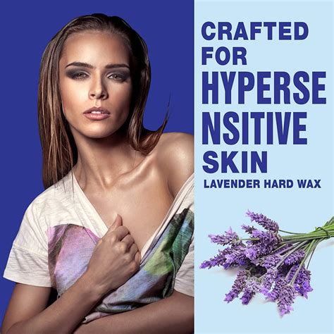 Blitzwax Waxing Kit With Lavender Hard Wax 14oz Sensitive Skin