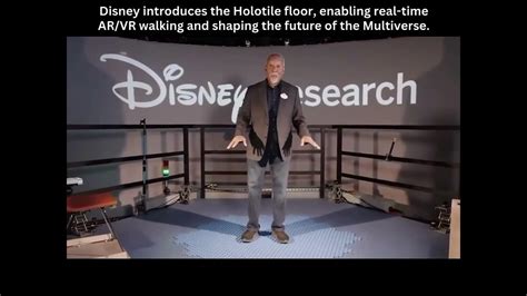 Disney Introduces The Holotile Floor Enabling Real Time Arvr Walking And Shaping The Future