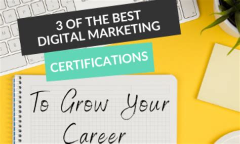 3 Of The Best Digital Marketing Certifications To Grow Your Career Beth Chernes