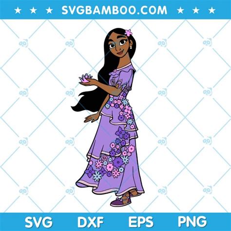 Disney Encanto Isabela Madrigal Svg Isabela Madrigal