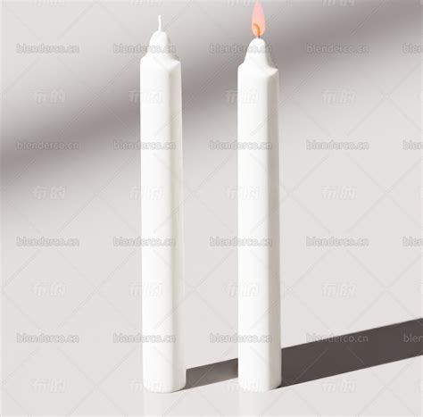 blender蜡烛 blender布的模型 blender布的