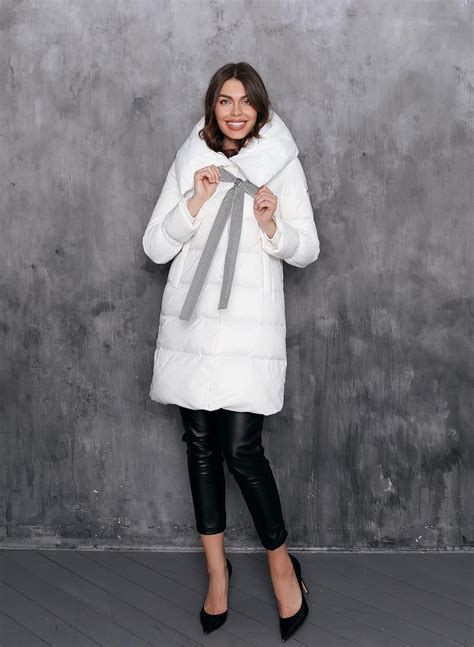 Пуховик VICONTESSA Белый | Fashion, Winter fashion, Jackets