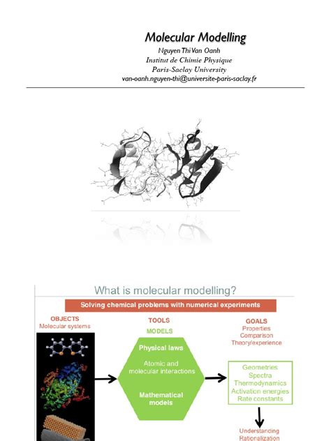 Molecular Modelling Usth Pdf Force Field Chemistry Molecular