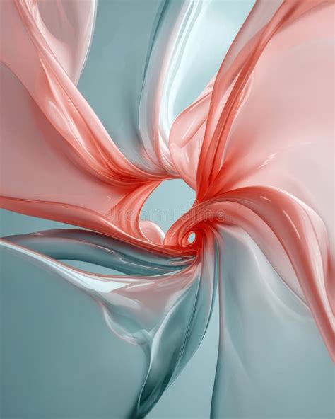 Subtle Wave Forms Echoing Outward In Pastel Tones Create Serene Motion Blending Soft Colors And