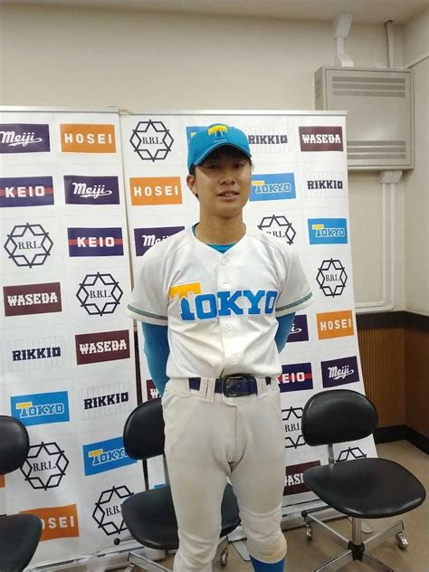 人生初本塁打を放った東大・松原 ― スポニチ Sponichi Annex 野球