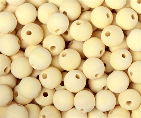 Koraliki Kulki Drewniane 50 Szt Do Makramy 20 Mm 5905137281245 Cena