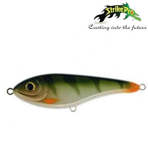 Leurre flottant Buster Jerk 2 CWC de Strike pro pour la pêche du brochet