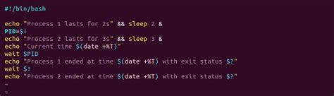 Bash Wait Command With Examples Bash Wait Command With Examples