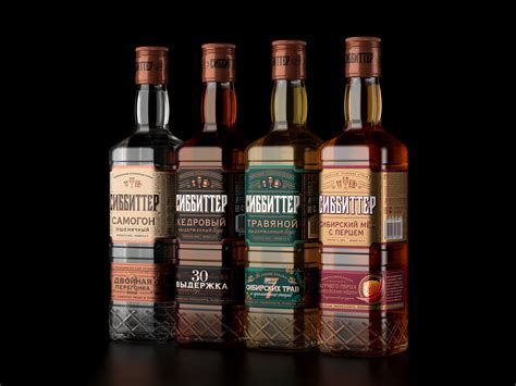 SIBBITTER Bitters & Samogon. Redesign, 2020 on Behance