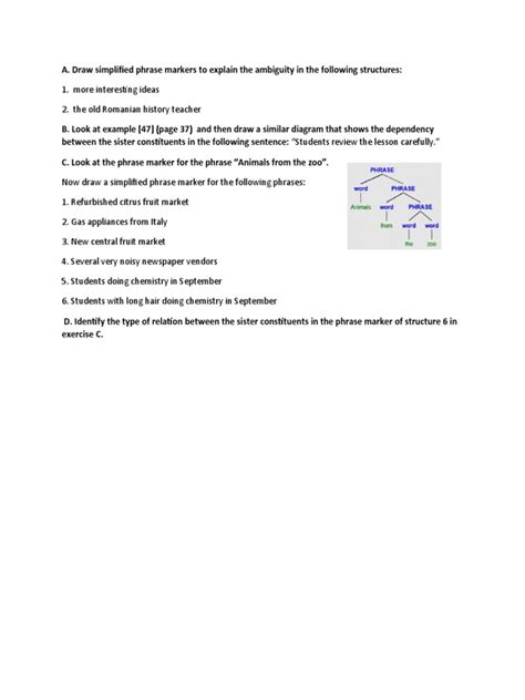 Sentence Analysis Chapters 1 2 Pdf