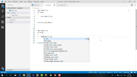 Javascript Bài 1 Khai Báo Biến Trong Es6 Với Let Var Const Youtube