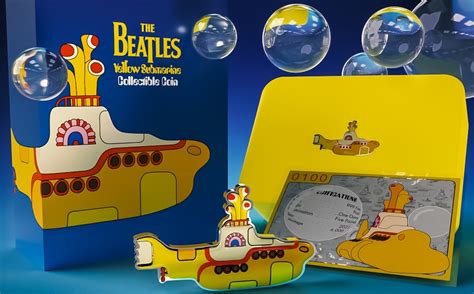 Beatles Yellow Submarine Coins Come In Unique Shapes Best Classic Bands