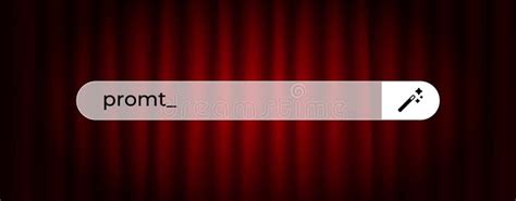 Ai Interface Search Bar With Typing Text And Icon For Artificial