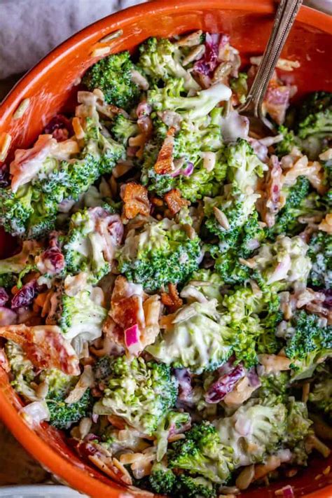 Easy Broccoli Bacon Salad The Food Charlatan