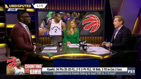 Undisputed Skip And Shannon Debate Disappointed In Kawhi Failing To