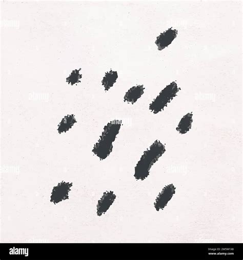 Abstract Black Crayon Scribble Vector Hand Drawn Stock Vector Image