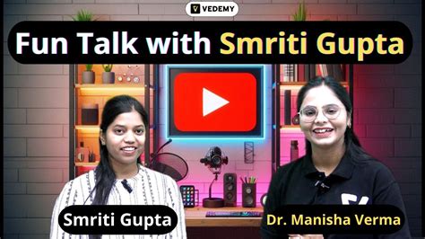 Casual Interaction With Smriti Gupta Selected For Barc Phd Dr Manisha Verma A Fun Talk