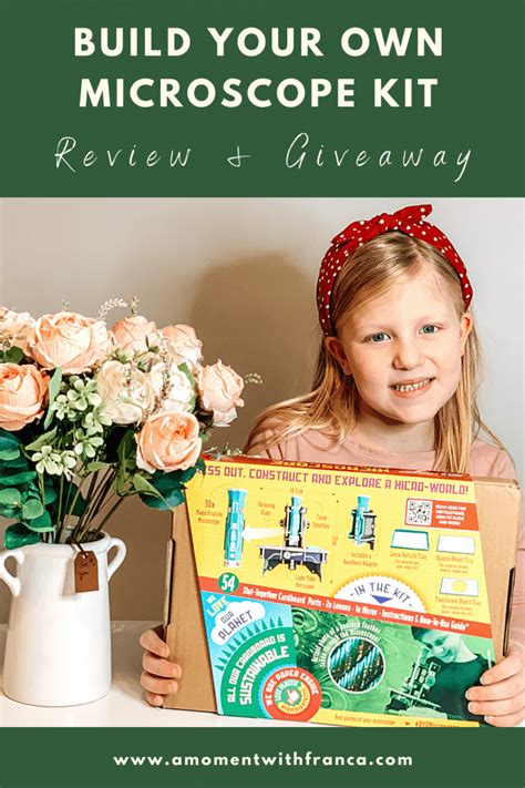 Build Your Own Microscope Kit Review A Moment With Franca