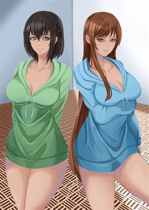 Fanart Shirakawa Ayane And Kotone Overflow By Drawnielart On Deviantart