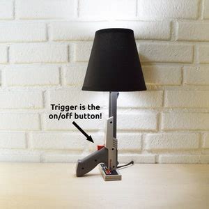Deluxe NES Nintendo Zapper Desk Lamp Light Gun Nintendo Zapper Gray Etsy