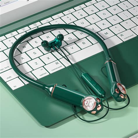 Bluetooth Earphones With Neck And Neck Mounted Wireless Sports Long