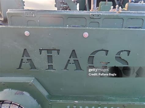 A Close Up View Of The Special Artillery Guns On Display Used At Red