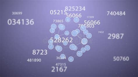Animation Of Digital Interface With Icons And Data Processing Global Computer Network