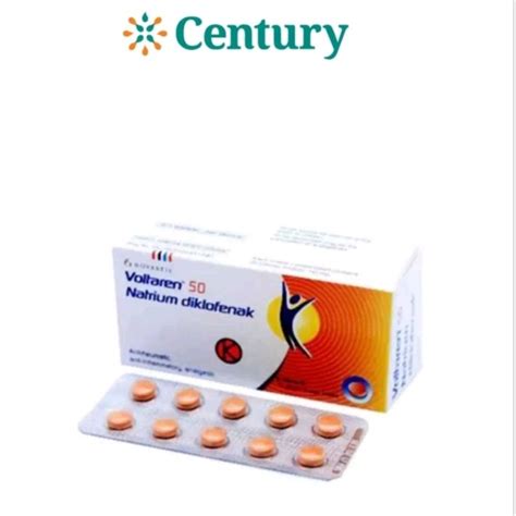 Jual Voltaren 50 Mg 10 Tablet Per Strip Natrium Diklofenak 50 Mg