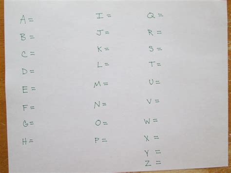 Fun With Language Invent Your Own Secret Code Invent Your Story