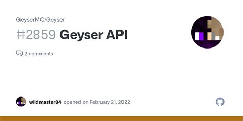 Geyser API Issue GeyserMC Geyser GitHub