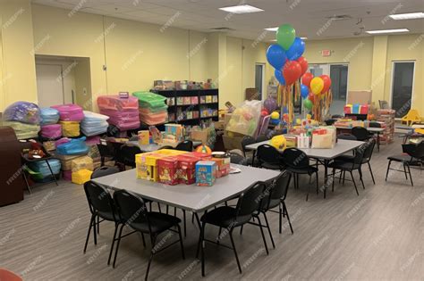 A Classroom With A Collection Of Educational Gam Premium Ai Generated Image