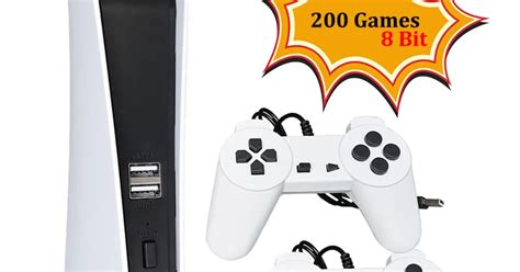 GS5 Game Console 8 Bit Retro Consola Video Juegos 200 Classic Games
