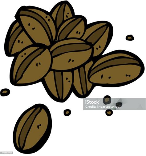 Kartun Biji Kopi Ilustrasi Stok Unduh Gambar Sekarang Aneh Konsep