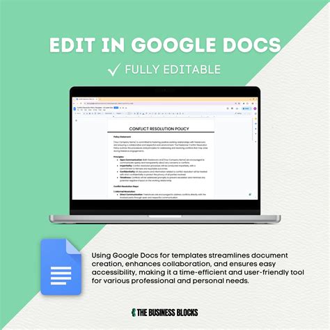 Conflict Resolution Policy Template For Freelancers Workplace Conflict Policy Conflict