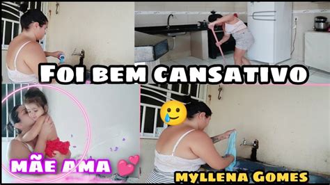 Minha rotina ll arrumando a casa lavando roupa mãe de menina