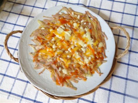 감자채전 간식으로 굿