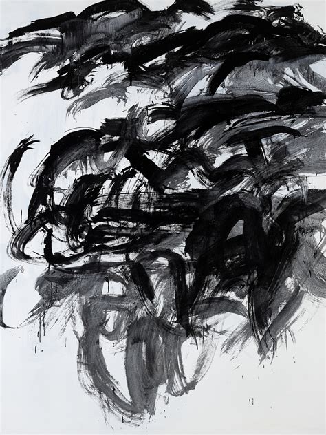 국립현대미술관 이강소는 90년대 후반부터 다시 추상적인 회화 작업에 집중하며 강렬한 붓의 움직임을 강조한 작품을 선보이기 시작했습니다 그는 이 과정에서 의도적으로