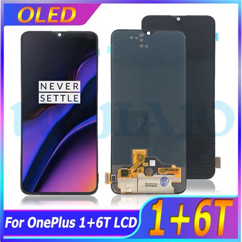 OLED For OnePlus 6T LCD Touch Screen Digitizer Assembly For One Plus 6T