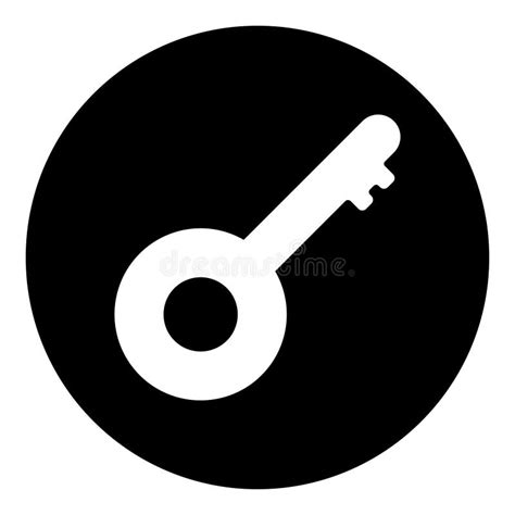 Key Inside Circle Stock Illustrations 869 Key Inside Circle Stock