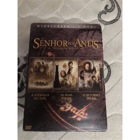 box dvd senhor dos anéis Shopee Brasil