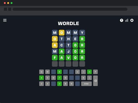 Wordle Uiux Redesign By Zihui On Dribbble
