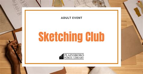Sketching Club Plainsboro Public Library