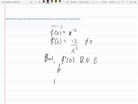 Solveddetermine The Open Intervals On Which The Function Is Increasing